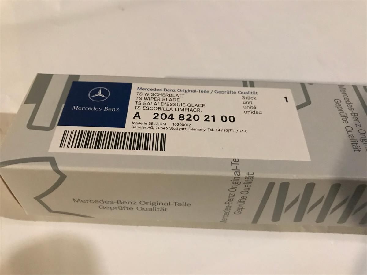 Wycieraczka samochodowa Mercedes Benz Oryginalne Oe Mercedes Benz C ...