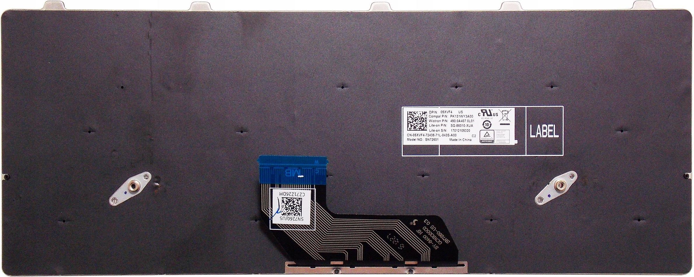 Podzespoły do laptopa INNY KLAWIATURA DO DELL CHROMEBOOK 11 3380 3389 ...