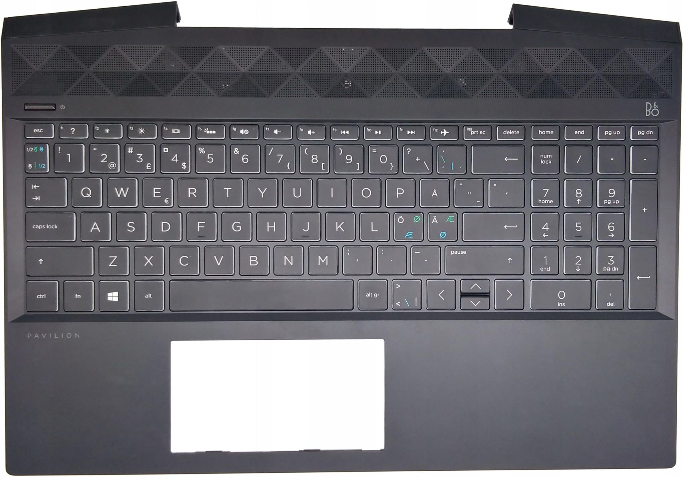 Podzespoły do laptopa HP NOWA OBUDOWA PALMREST KLAWIATURA PAVILION 15 ...