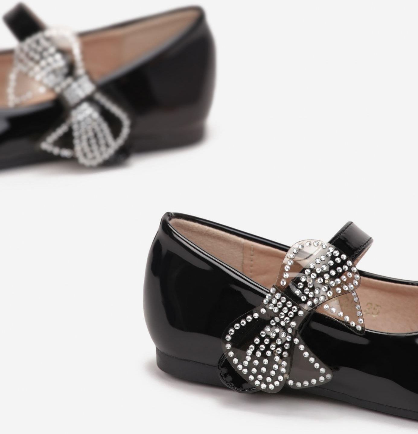 Born2Be Czarne Balerinki 25 Lakierowana ekoskóra - Ceny i opinie - Ceneo.pl