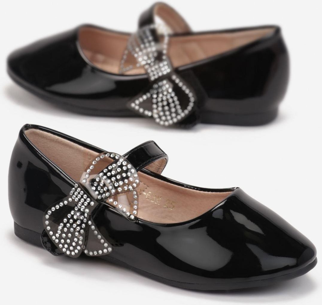 Born2Be Czarne Balerinki 25 Lakierowana ekoskóra - Ceny i opinie - Ceneo.pl