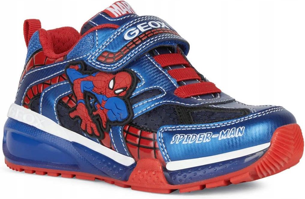 Sneakersy chłopięce Geox J26FEB Spider Man Led R28 - Ceny i opinie ...