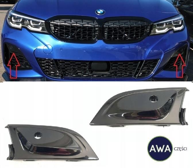 Bmw Oe 3 G20 G21 M Zderzak Przedni P Plus L Boczny Grill 51128089210 ...