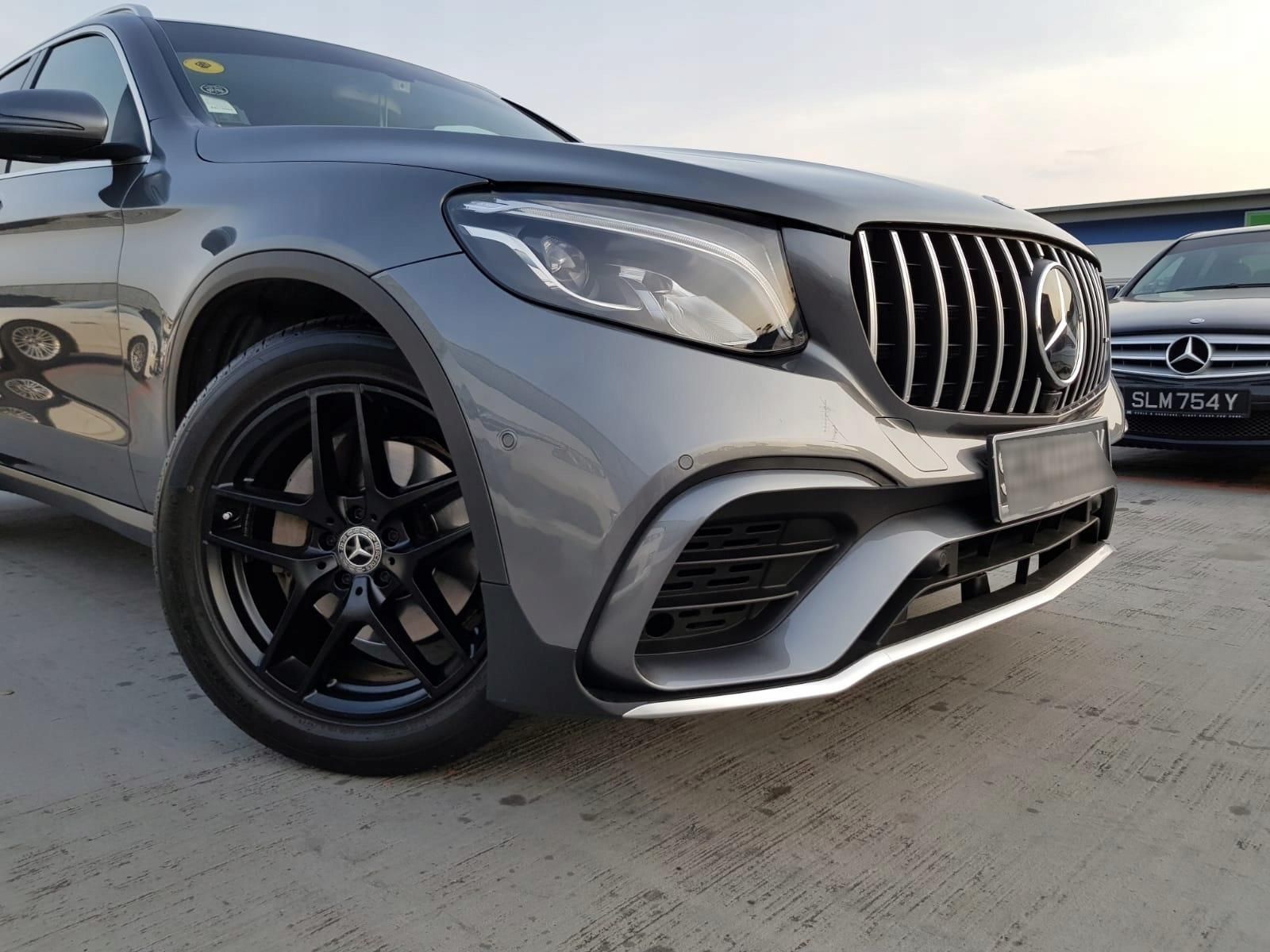 MercedesBenz Oe Nakładka Listwa Spojler Mercedes W253 Glc Amg C253 ...
