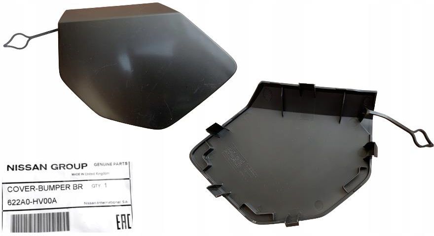 Nissan Oe Qashqai J11 17 Zaślepka Haka Zderzaka Ucha 622A0Hv00A ...
