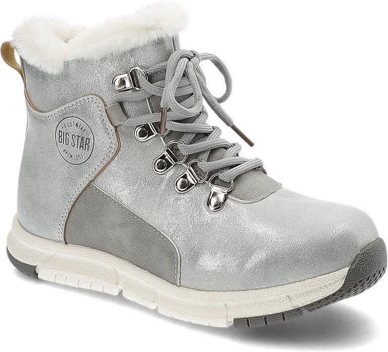 Srebrne Botki Big Star Ocieplane Buty Dziecięce - Ceny i opinie - Ceneo.pl