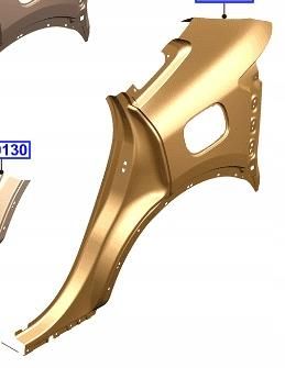 Błotnik samochodowy Ford Oe Błotnik Tylny Lewy 2515927 - Opinie i ceny ...