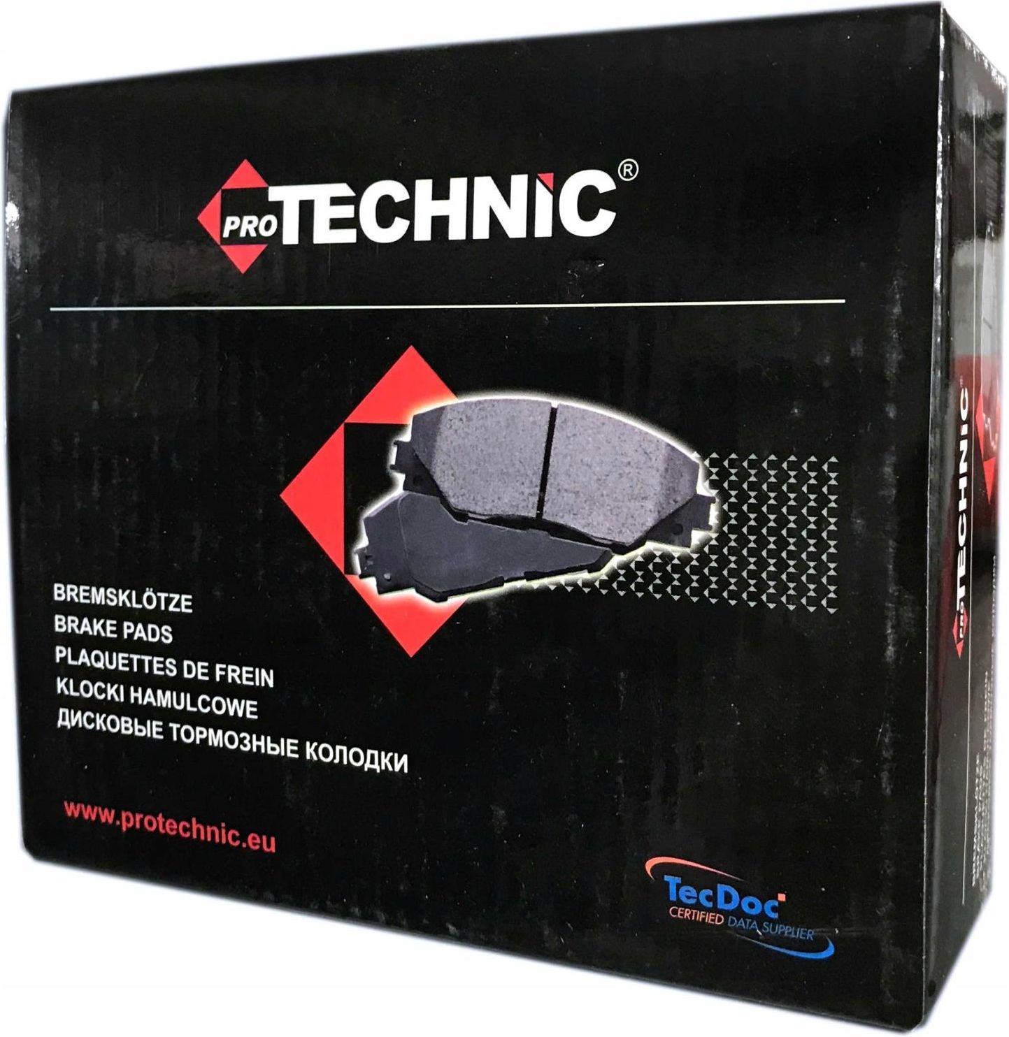 Zestaw naprawczy układu hamulcowego Protechnic Zestaw Klocków Hamulcowych Hamulce Tarczowe Prot ...