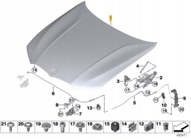 Maska samochodowa Bmw Oe Maska Przód 3 G20 41008494446 - Opinie i ceny ...