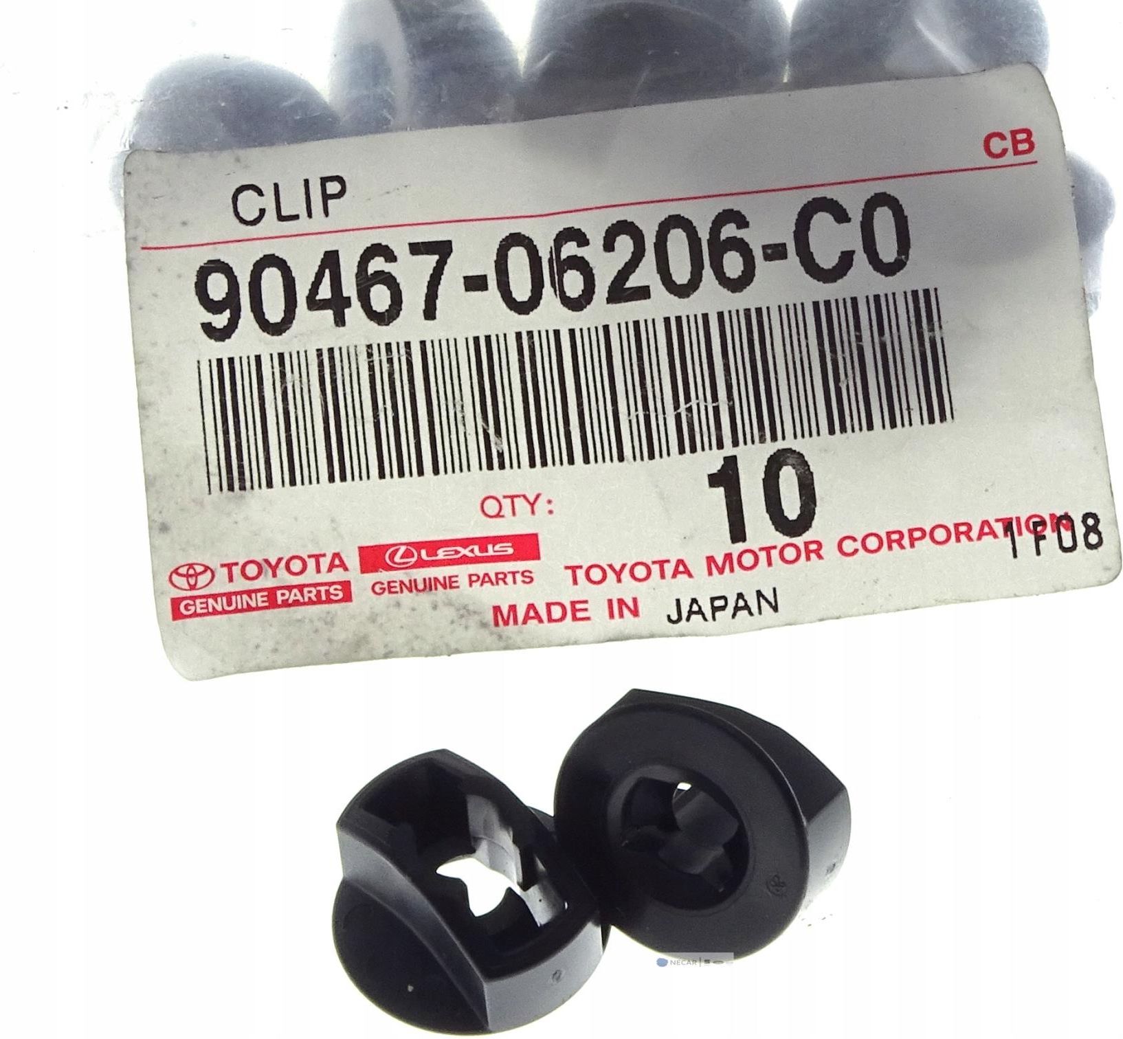 Toyota Oe Spinka Nakrętka Nadkola Tył Prius 14 90467 06206 C0 - Opinie ...