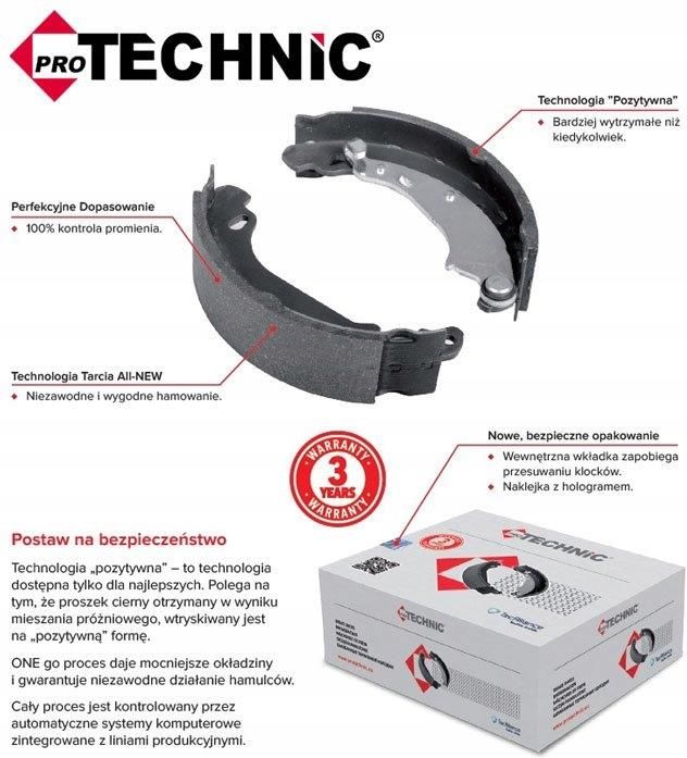 Zestaw naprawczy układu hamulcowego Protechnic Zestaw Szczęk Hamulcowych Prs0458 - Opinie i ceny ...