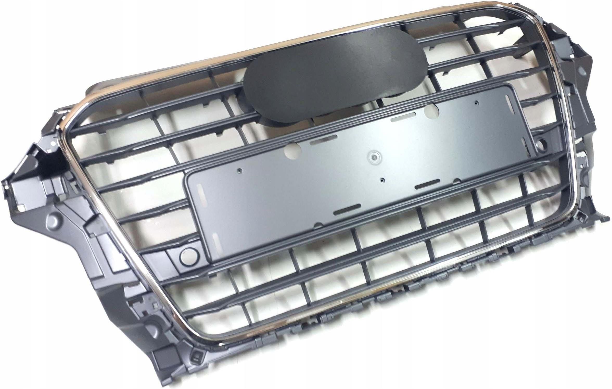 Dpa Atrapa Grill Audi A3 8V Szara Chrom 8V3853651 88531789402 - Opinie ...
