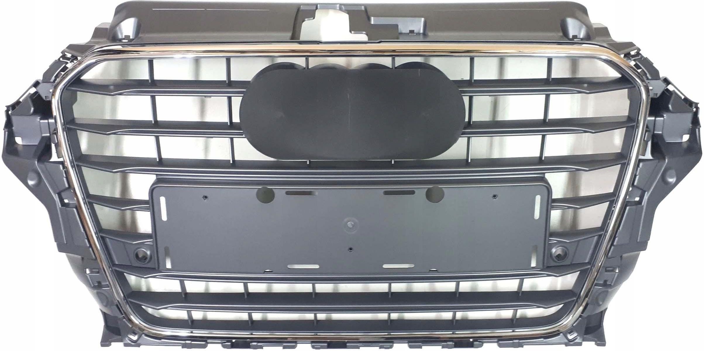 Dpa Atrapa Grill Audi A3 8V Szara Chrom 8V3853651 88531789402 - Opinie ...