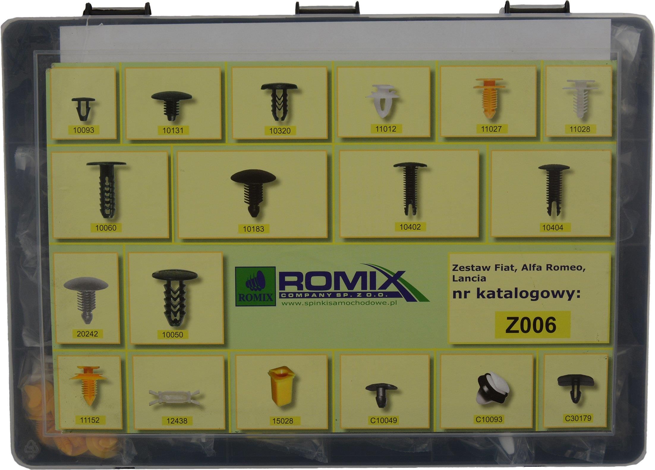 Romix Zestaw Spinek Spinki Alfa Romeo Lancia Fiat 380 Sz Rom Z006 ...