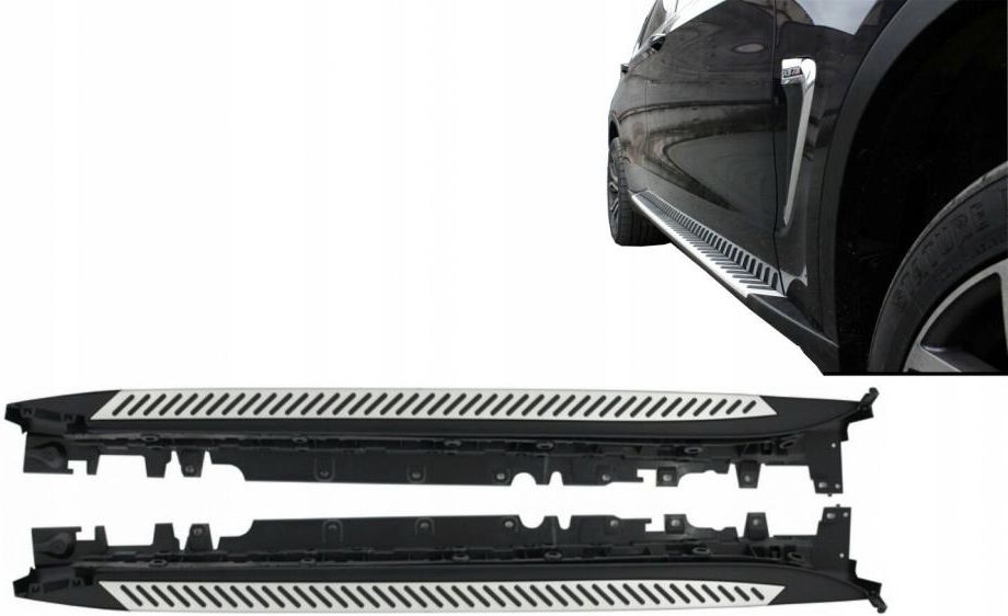 Jbm Stopnie Progowe Progi Bmw X5 F15 14 18 Aluminium Jrbfbmf15G ...