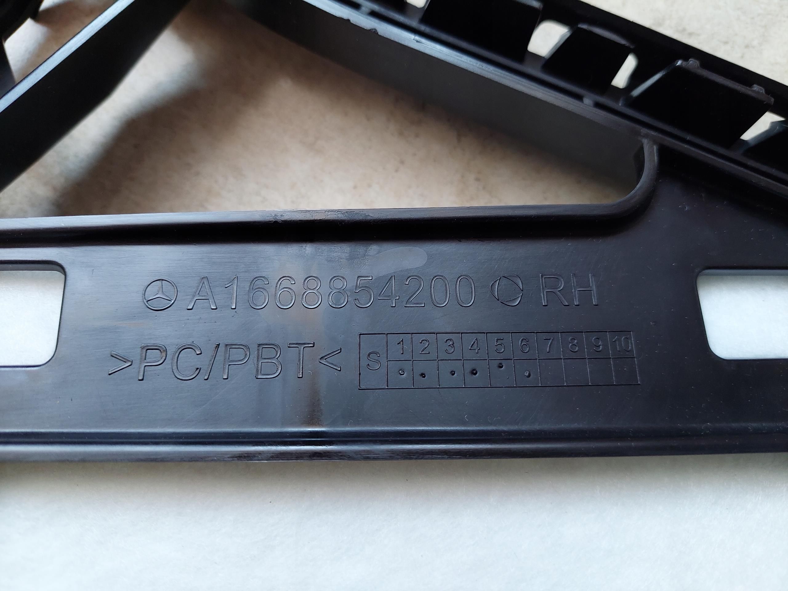 Mercedes Benz Oe Ślizg Zderzaka Tył Gls W166 Nowy A1668854100 ...