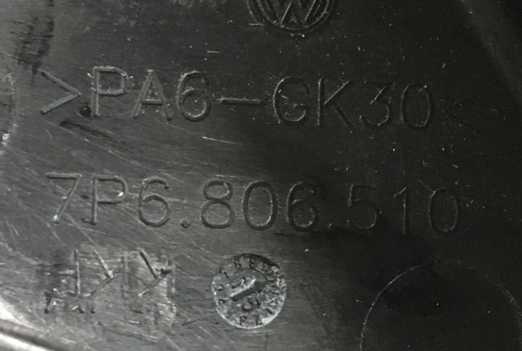 Volkswagen Oe Ślizgi Okulary Lamp Komplet Vw Touareg 7P6 Nowe 7P6806509 ...