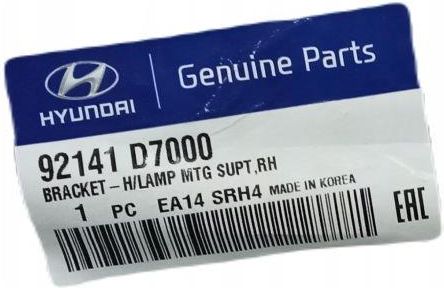 Hyundai Oe Wspornik Reflektora Prawy 92141D7000 - Opinie i ceny na Ceneo.pl