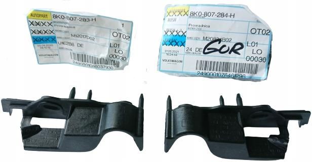 Volkswagen Oe Ślizg Mocowanie Zderzaka Przód L Plus P Audi A4 B8 8K0 ...