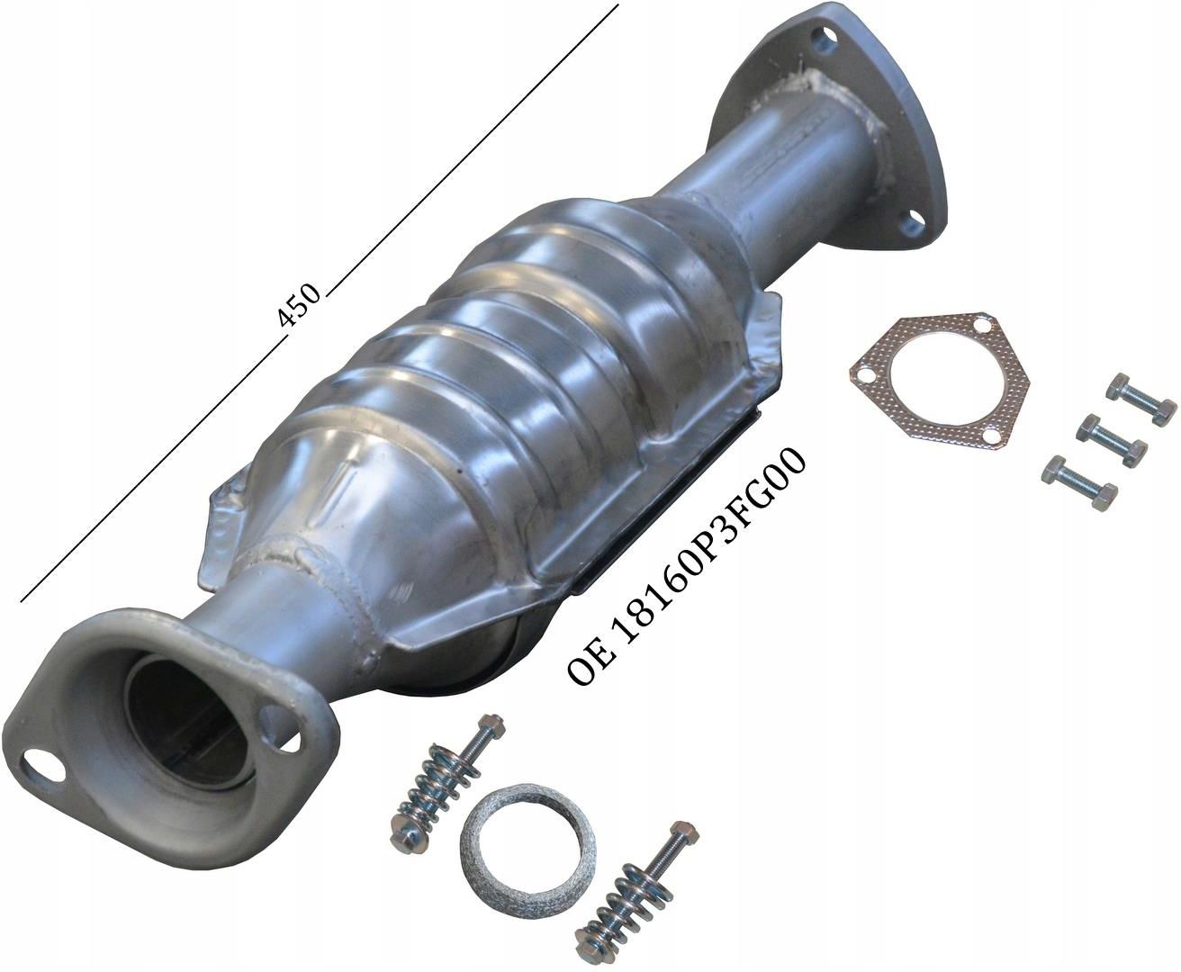 Katalizator Inny Honda CrV 20 16V 4X4 128Hp Katalizator Tłumik 99285 ...