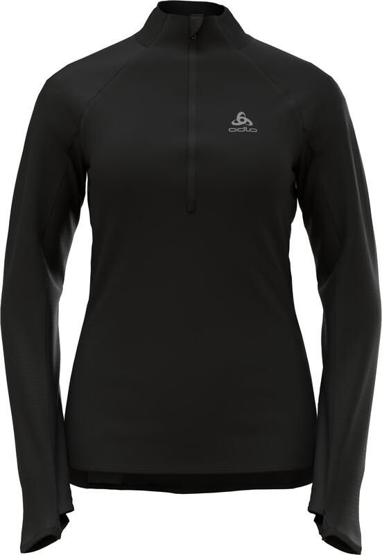 Odlo Zeroweight Midlayer Halfzip Women Czarny - Ceny i opinie - Ceneo.pl