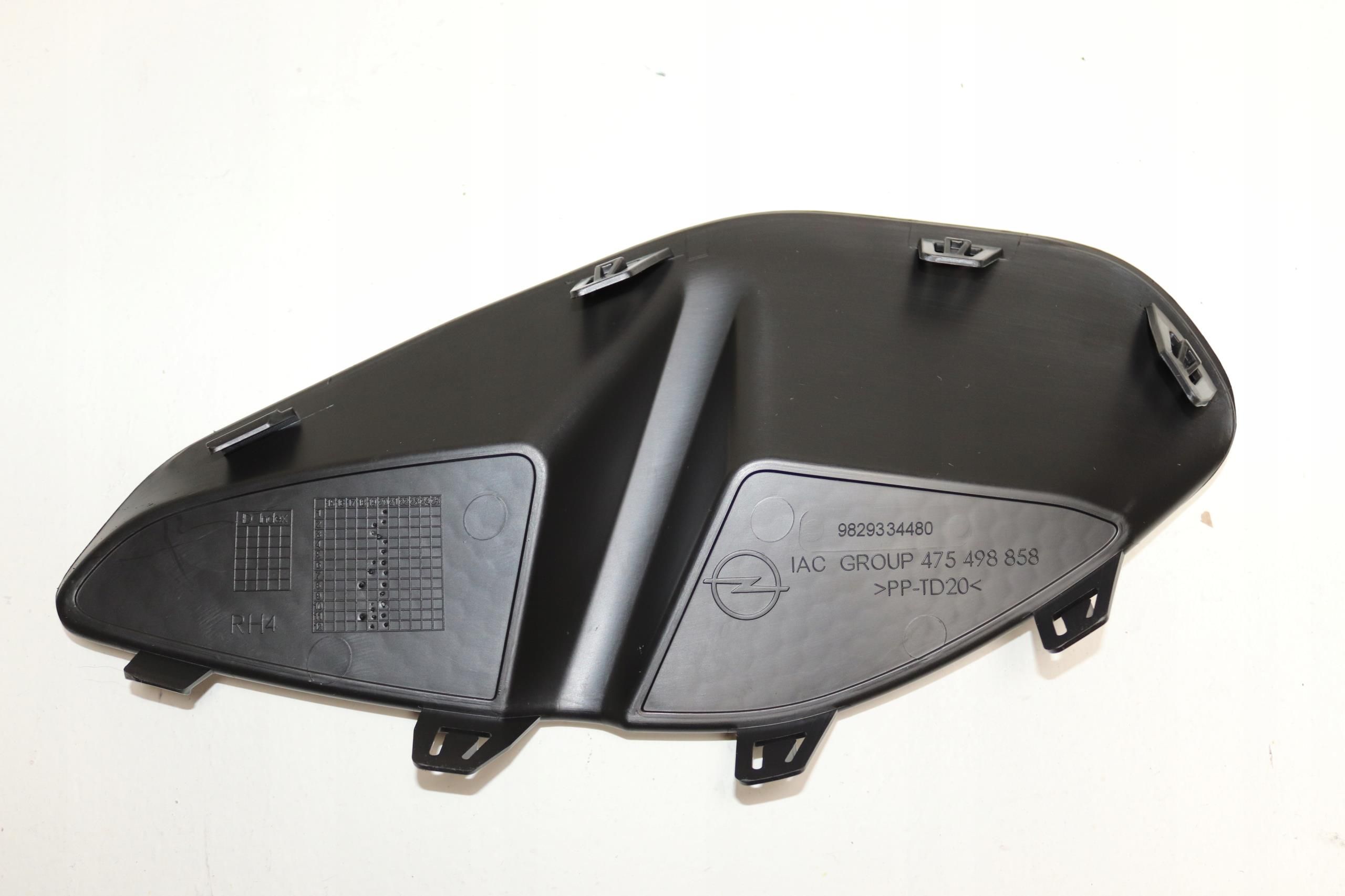 Psa Opel Corsa F Kratka Zaślepka Zderzaka Przedniego R 9829334480 ...