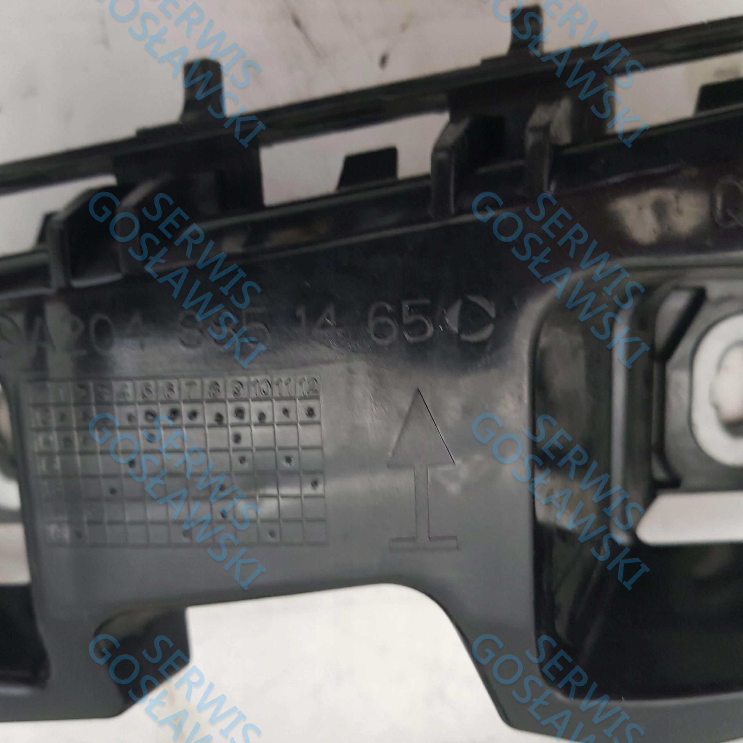 Mercedes Benz Oe C Klasa W204 Wspornik Rama Zderzaka Tył A2048851365 ...