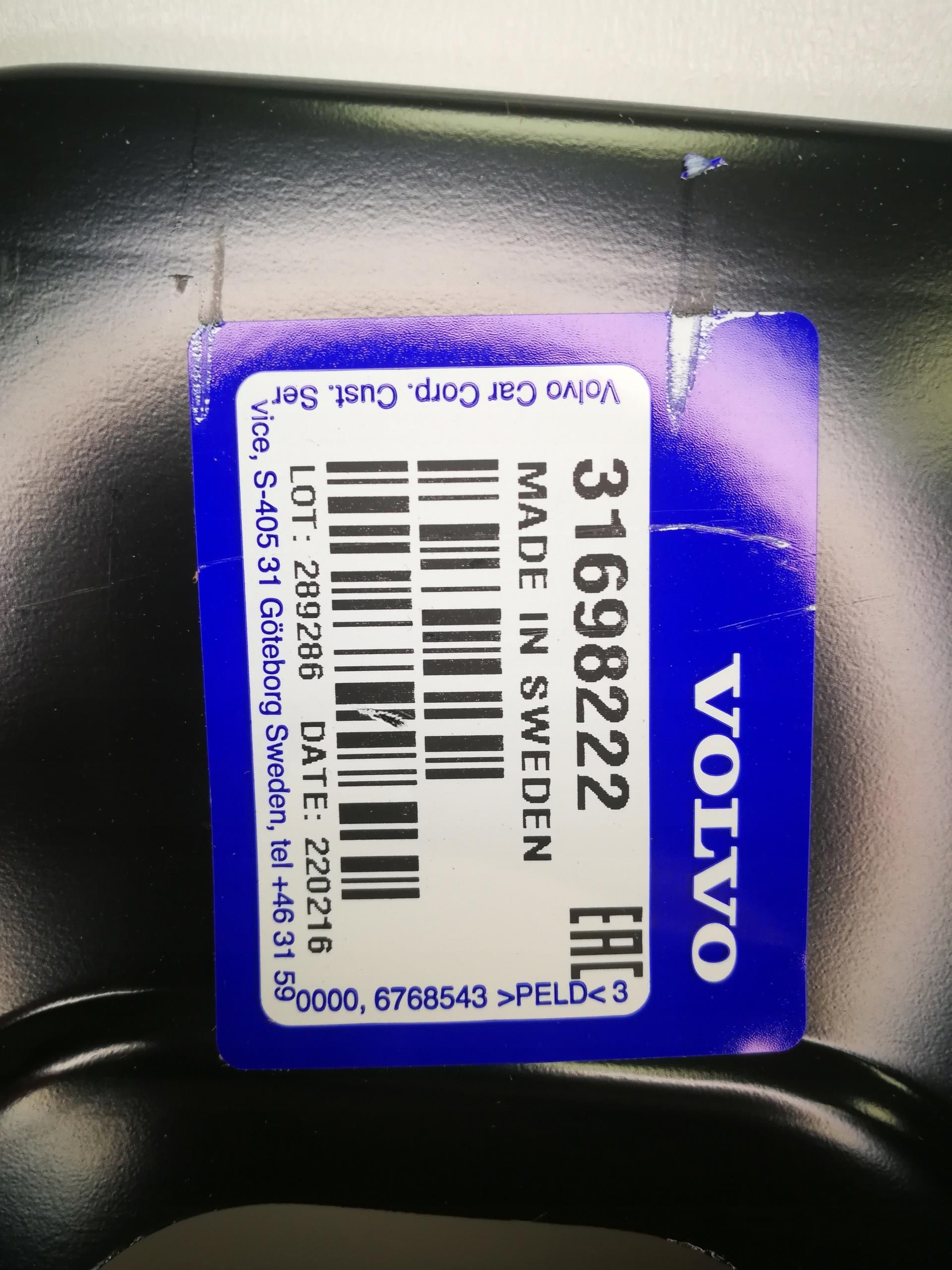 Volvo Oe Wzmocnienie Tylne Pas Xc40 31698222 - Opinie i ceny na Ceneo.pl