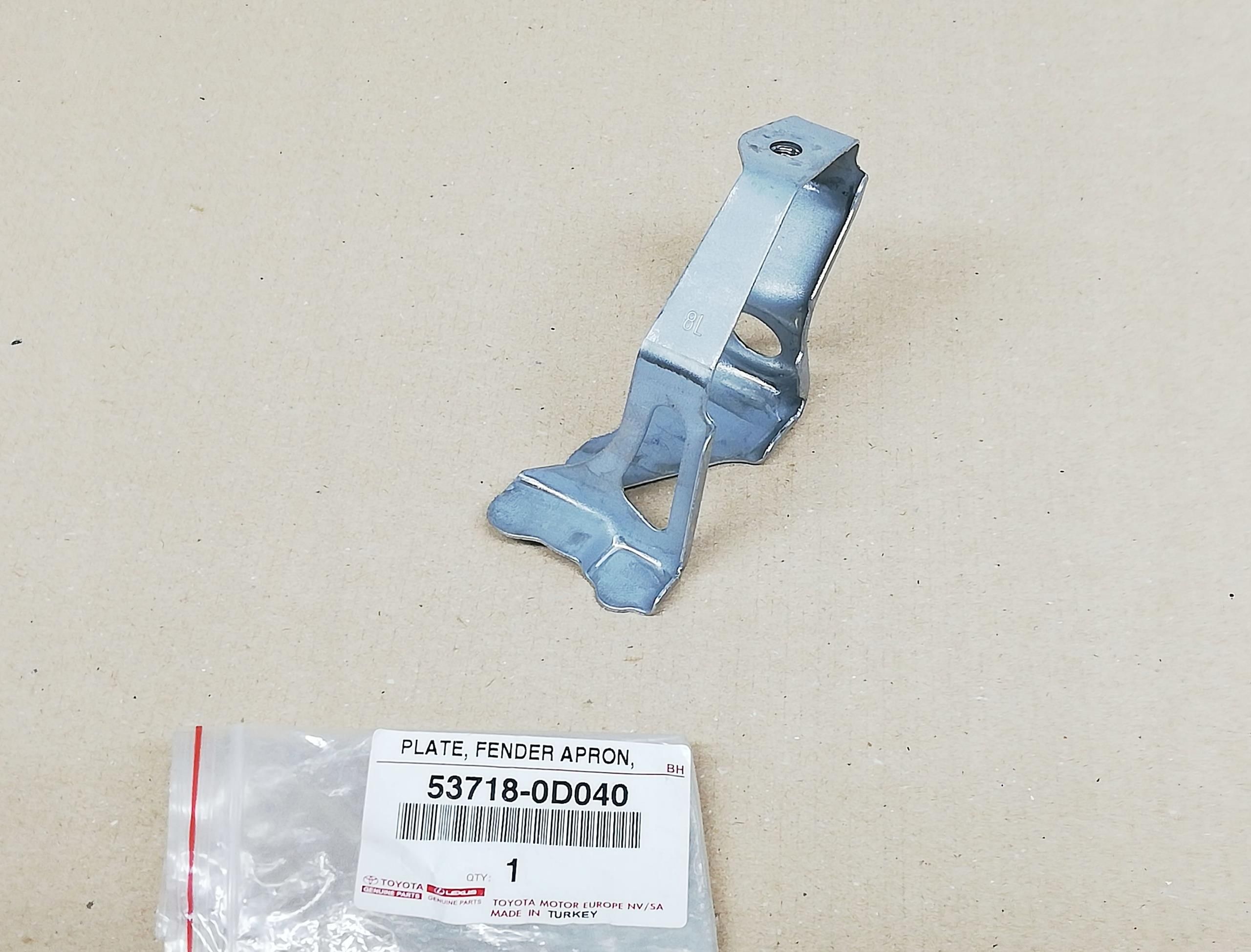 Toyota Oe Yaris Iii 1120 Uchwyt Wspornik Błotnik Fartuch L A537180D040 ...