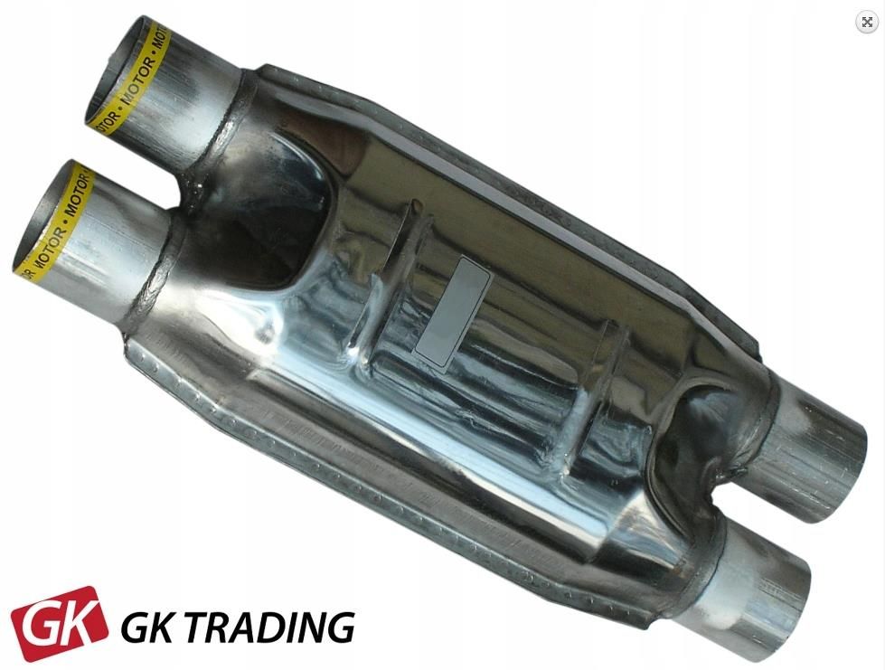 Katalizator Gk Trading Katalizator Uniwersalny Metalowy 2X 55Mm Euro 4 ...