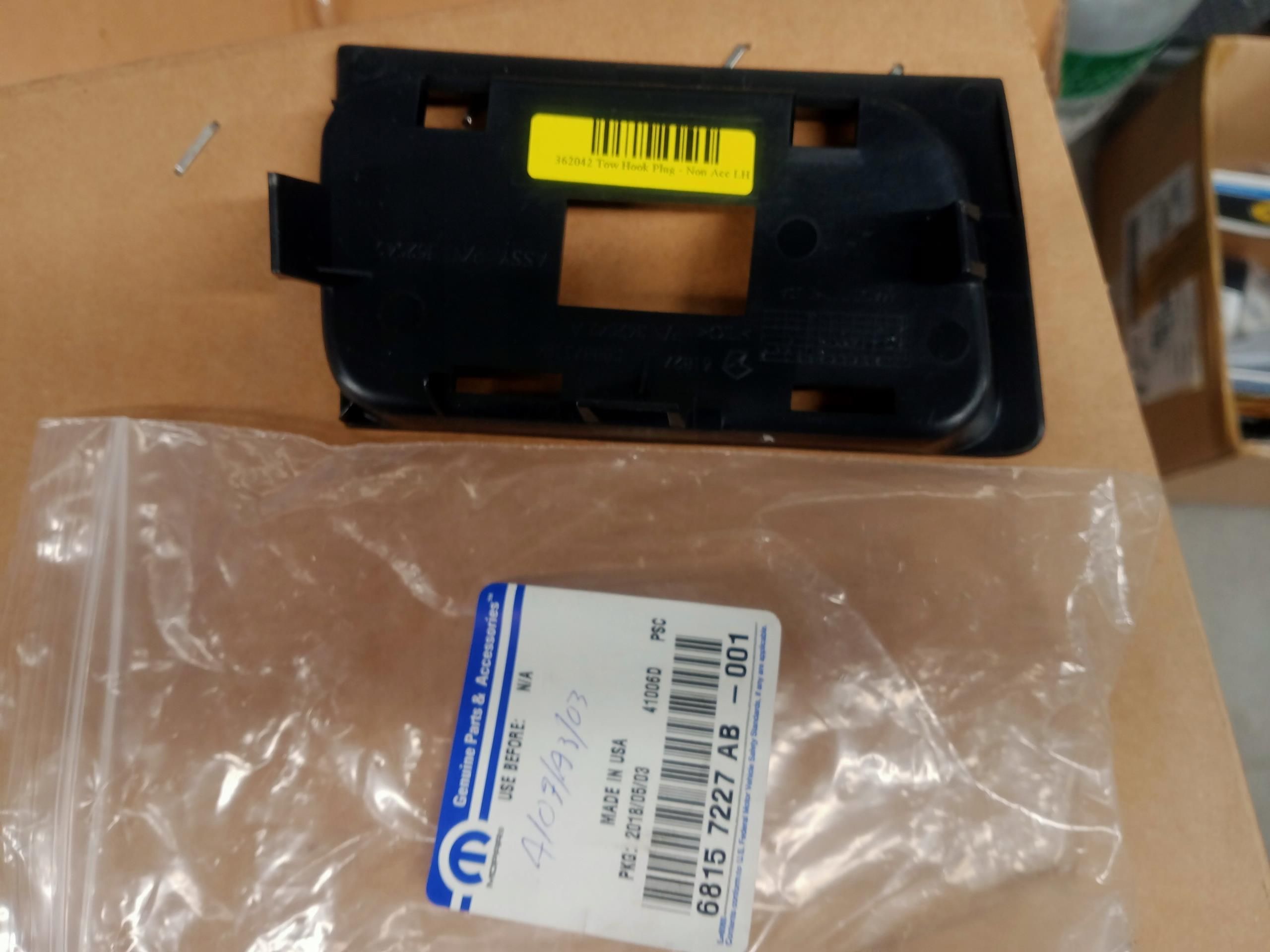 Mopar Zaślepka Zderzaka Lewa Jeep Grand Cherokee Usa 68157227Ab ...