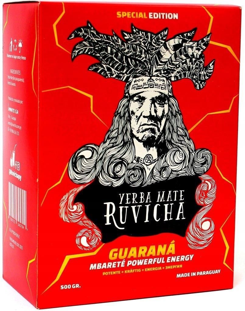 Ruvicha Yerba Mate Energia Guarana 500G - Ceny i opinie - Ceneo.pl