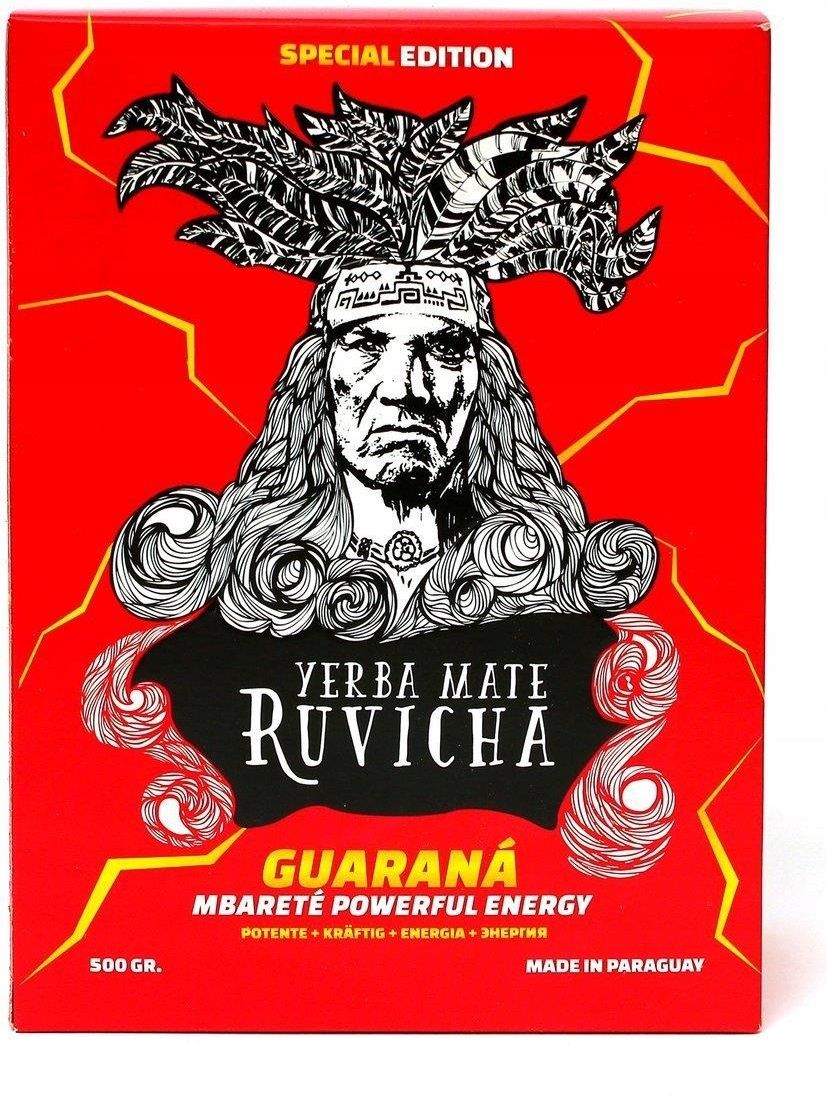 Ruvicha Yerba Mate Energia Guarana 500G - Ceny i opinie - Ceneo.pl