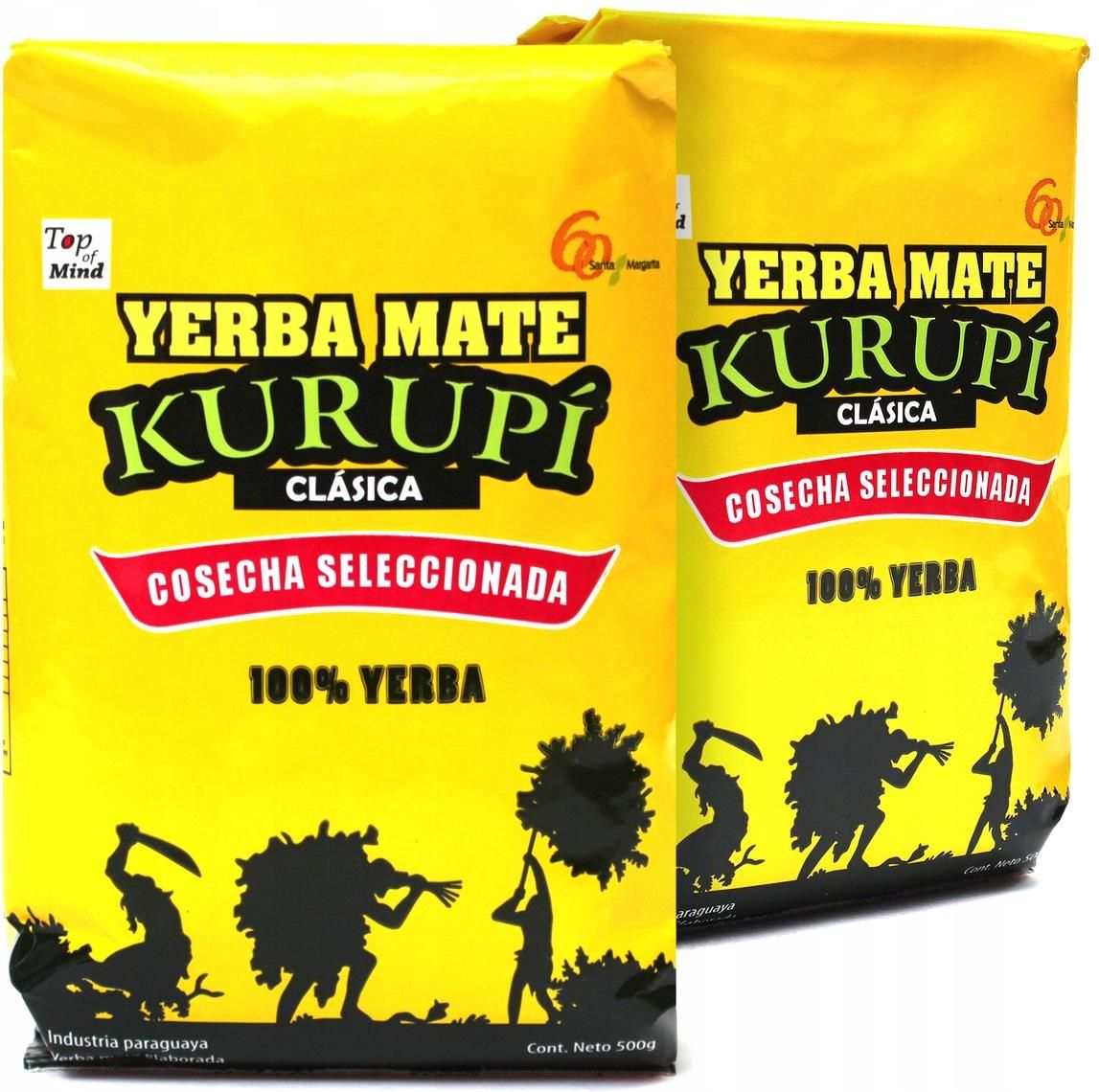 Yerba Mate KURUPI Clasica 2x 500 g 1kg 1000 g - Ceny i opinie - Ceneo.pl