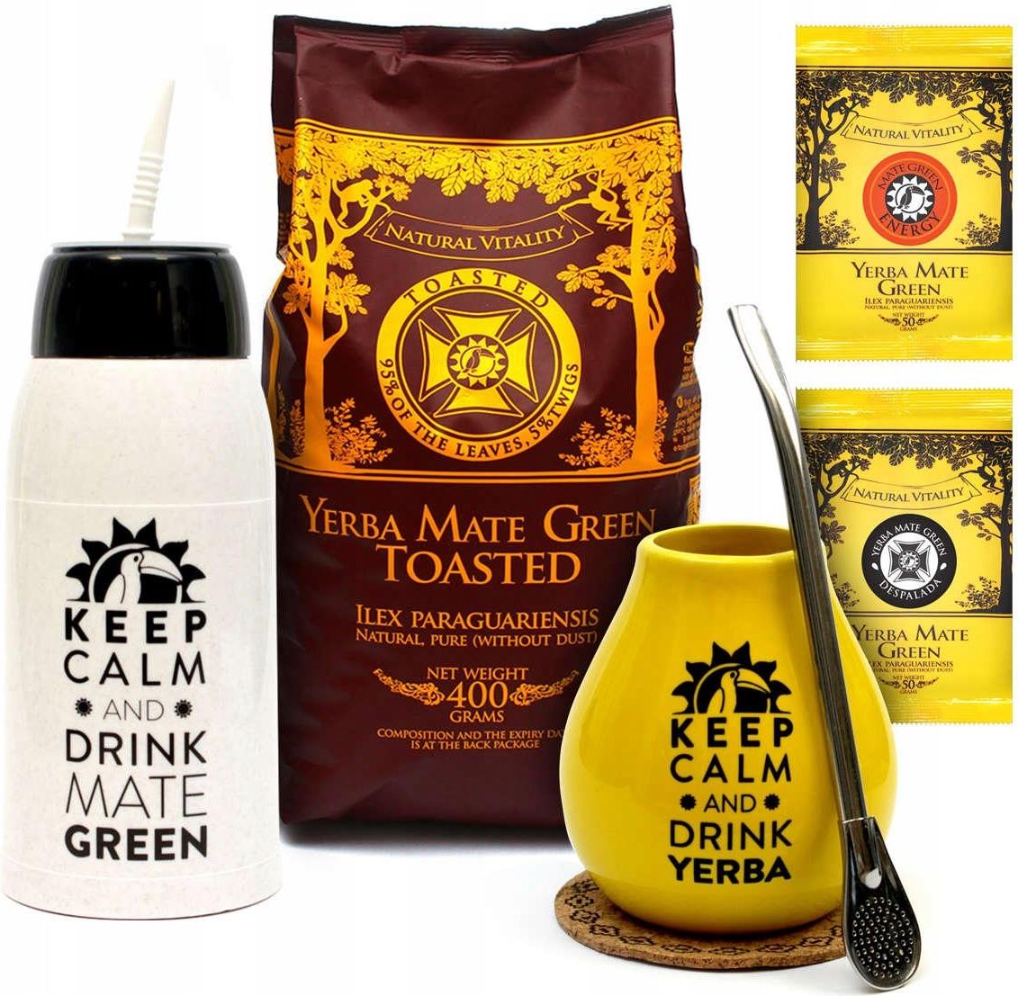 Zestaw startowy Yerba Mate Green 0,5kg + yerbomos - Ceny i opinie ...