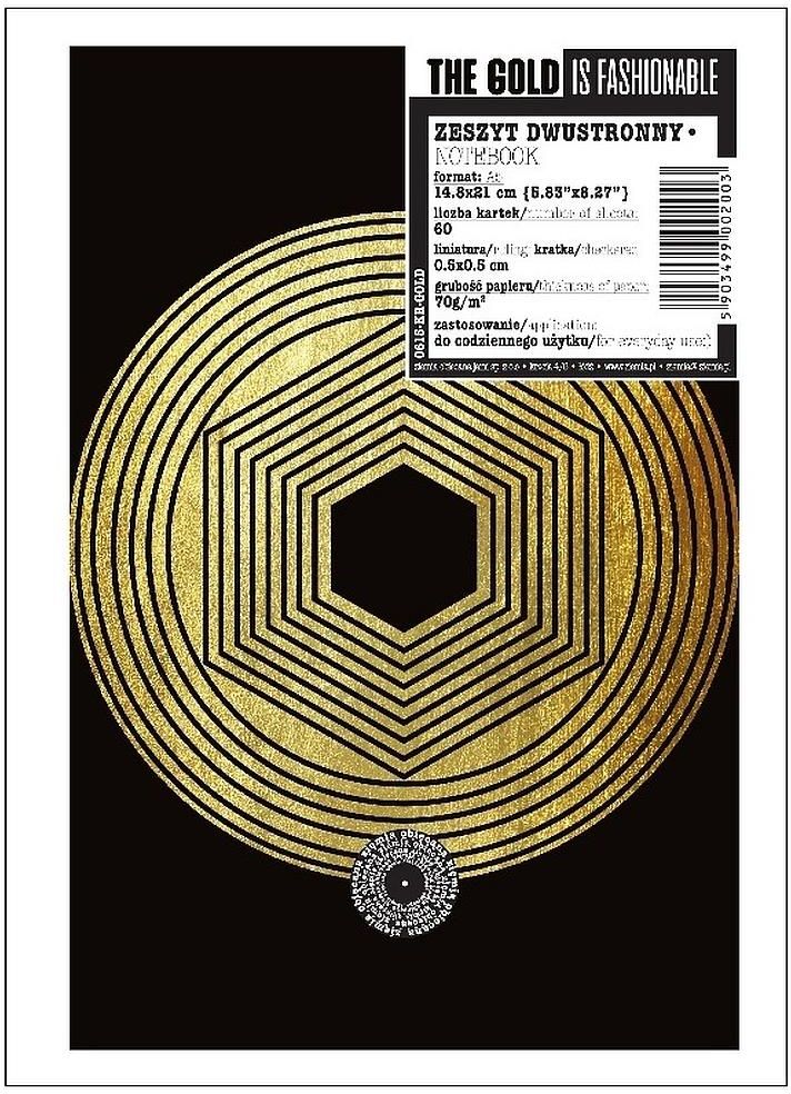 Ziemia Obiecana Jami Gold Rush Brulion Oprawa Półtwarda 96Kb5 Kratka ...