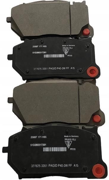 Klocki hamulcowe Porsche Oe 95835115100 Klocki Ham Przód Cayenne Ii ...