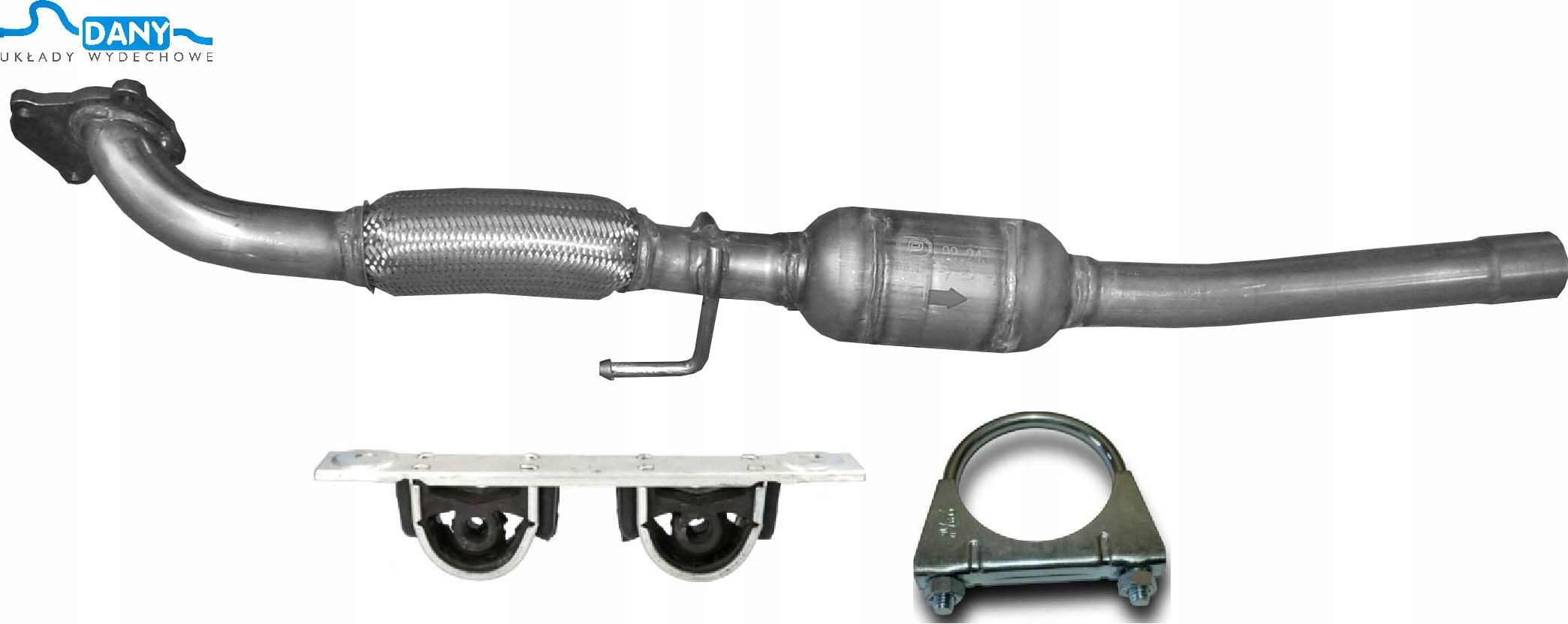 Katalizator Polmostrów Vw Golf 4 Iv 19 Tdi 1996310 Katalizator 99243 ...