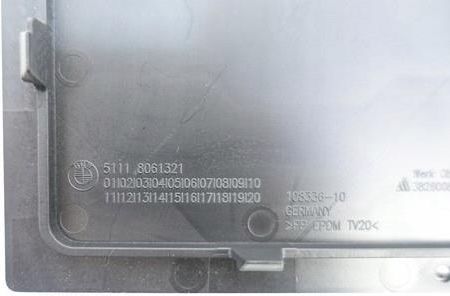 Bmw Oe Osłona Radaru Acc 1 F20 F21 Lift Lci 8061321 51118061321 ...