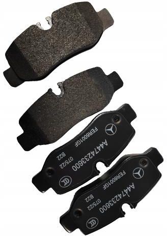 Klocki hamulcowe Mercedesbenz Oe Org Klocki Ham Tył A4474206700 ...
