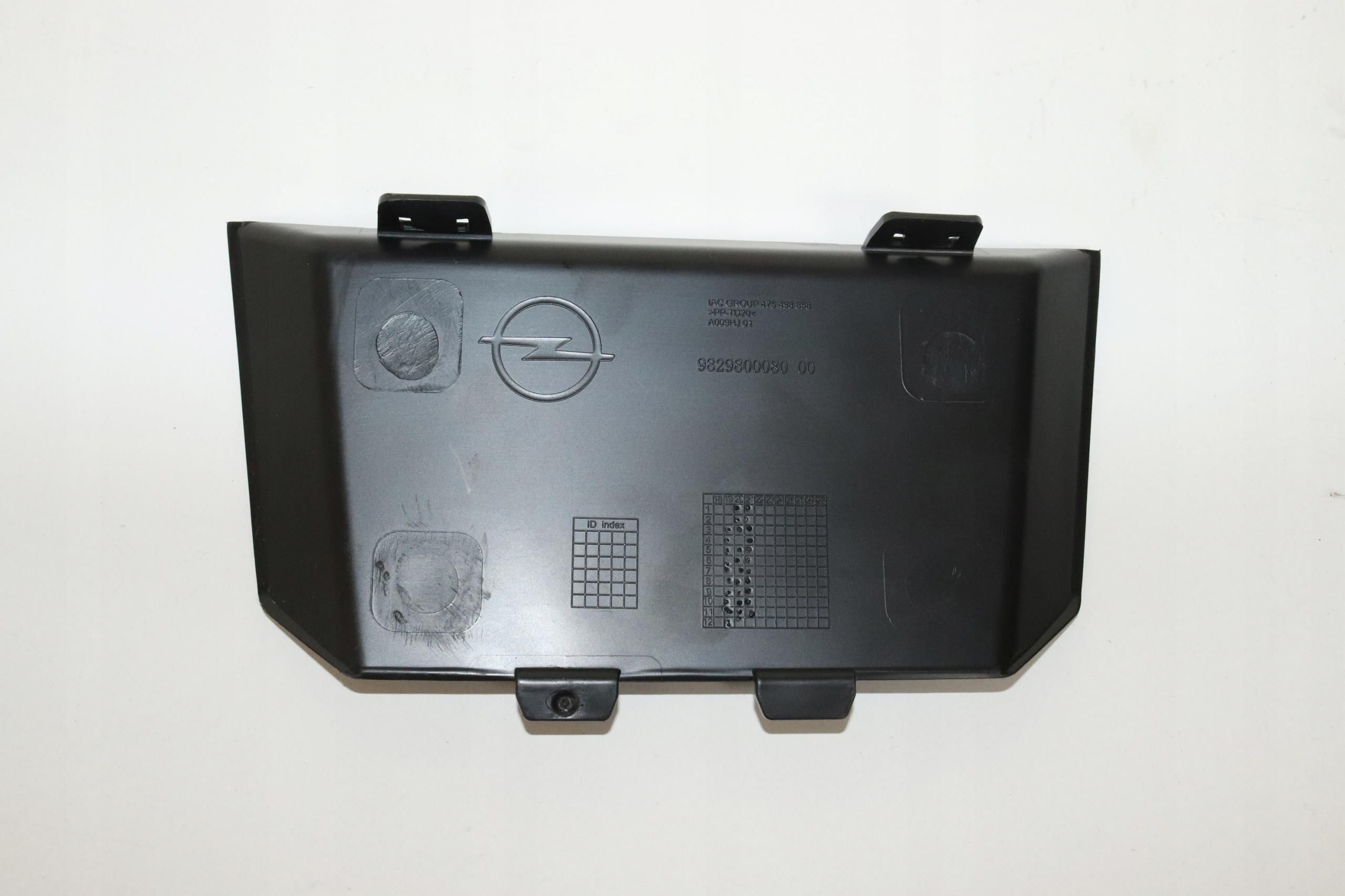 Opel Oe Corsa F Zaślepka Kratki Środkowej Zderzaka 9829800080 - Opinie ...