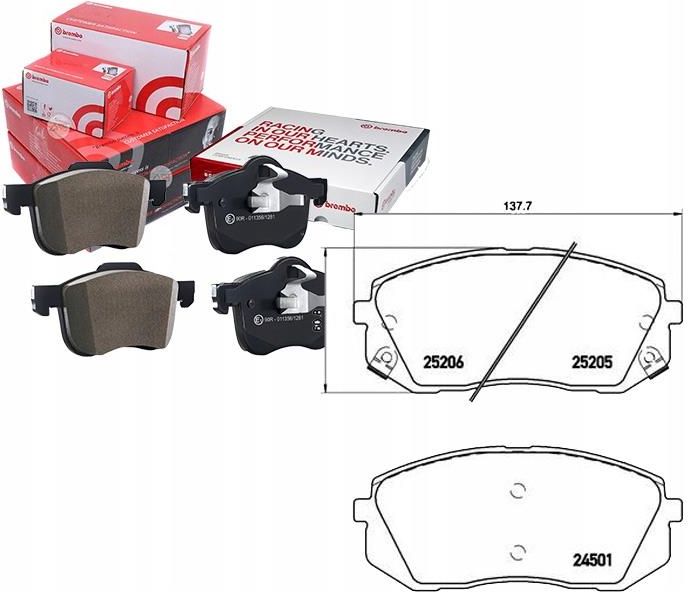 Klocki hamulcowe Brembo Klocki Hamulcowe Kia Sportage 10 Przód - Opinie i ceny na Ceneo.pl