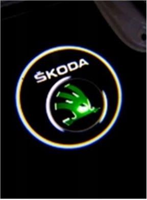 Projektor lampka LED logo Skoda SUPERB FABIA 2szt - Opinie i ceny na ...