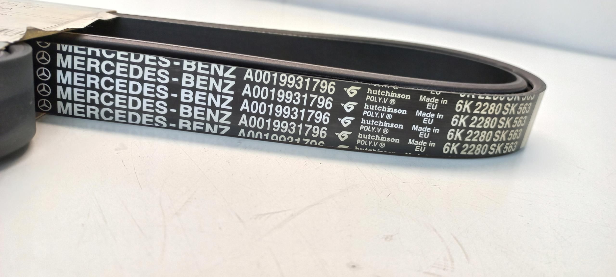 MercedesBenz Oe Pasek Kli Mercedes Sprinter 906 A 0019931796 001 993 17 ...