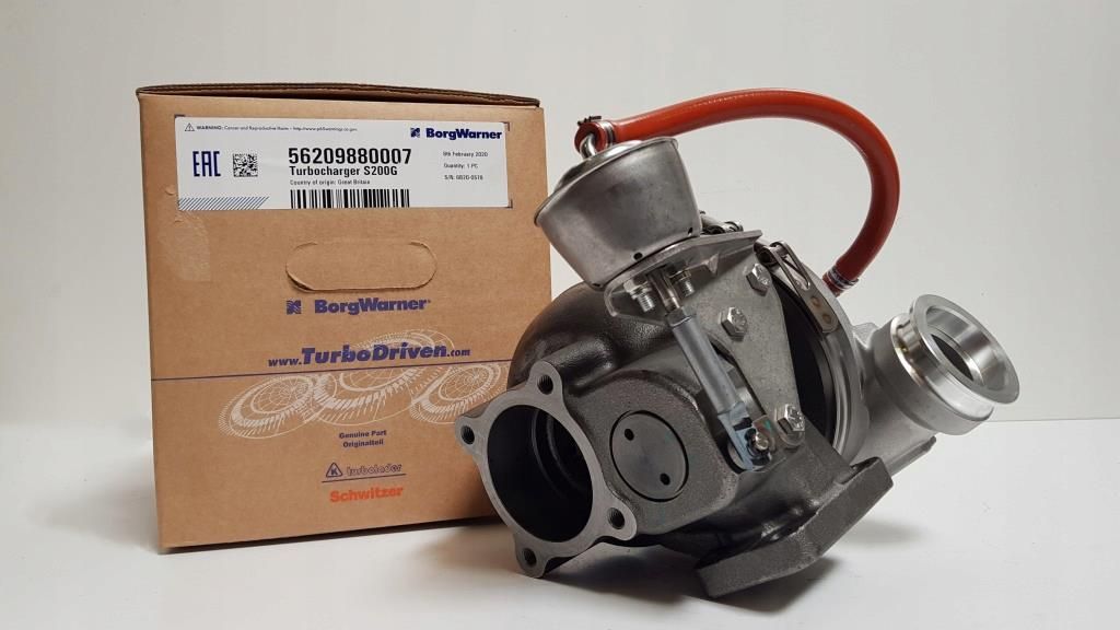 Turbosprężarka Borgwarner Turbosprężarka 04290821 04290829 56209880007 ...