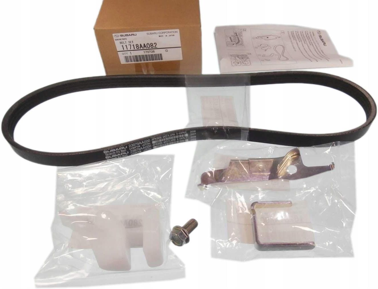 Subaru Oe Forester Pasek Kli Wielorowkowy Klimat 11718Aa082 - Opinie i ...