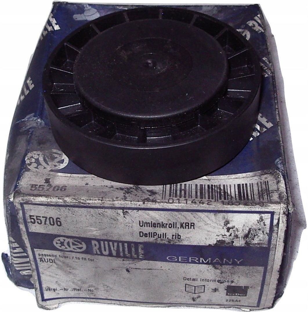 Mechanizm rozrządu Ruville Rolka Napinacza Paska Kli go Audi 20 100 A6 ...