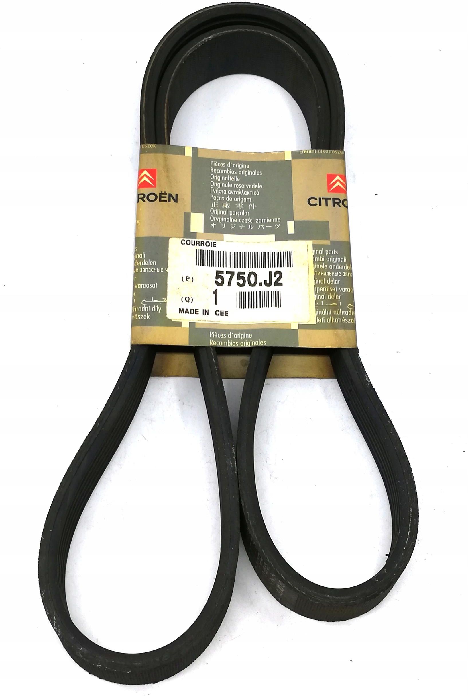Citroen Oe Pasek Kli 6Pk1012 Jumper Boxer 5750J2 Oe 5750J2 - Opinie i ...