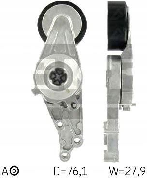 Mechanizm rozrządu Skf Rolka Napinacza Audi A4 1 8 T 8E2 B6 Vkm 31006 ...