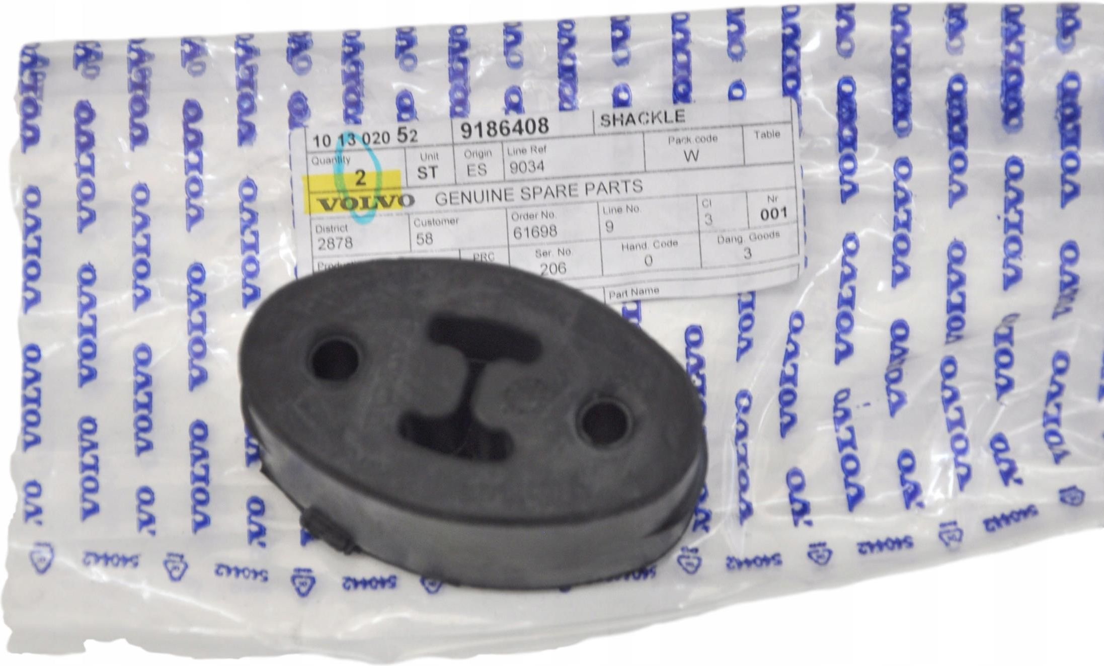 Volvo Oe Uchwyt Mocowanie Wieszak Guma Tlumika 9186408 - Opinie i ceny ...